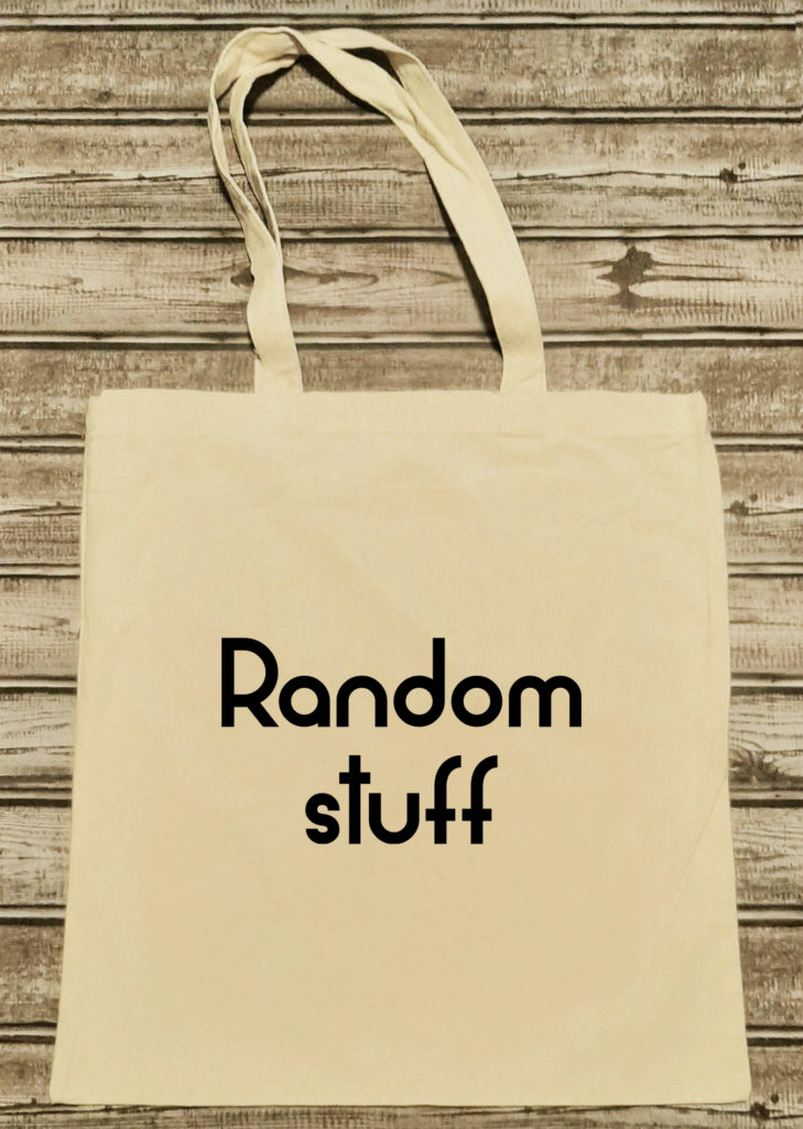 Random Stuff Tote Bag | Naked Cover
